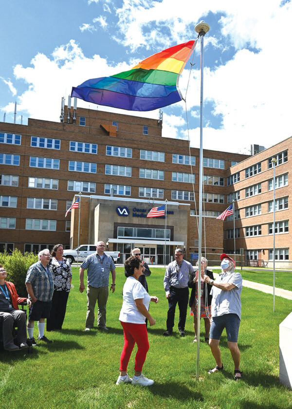 VA raises Pride flag | News, Sports, Jobs - The Daily News